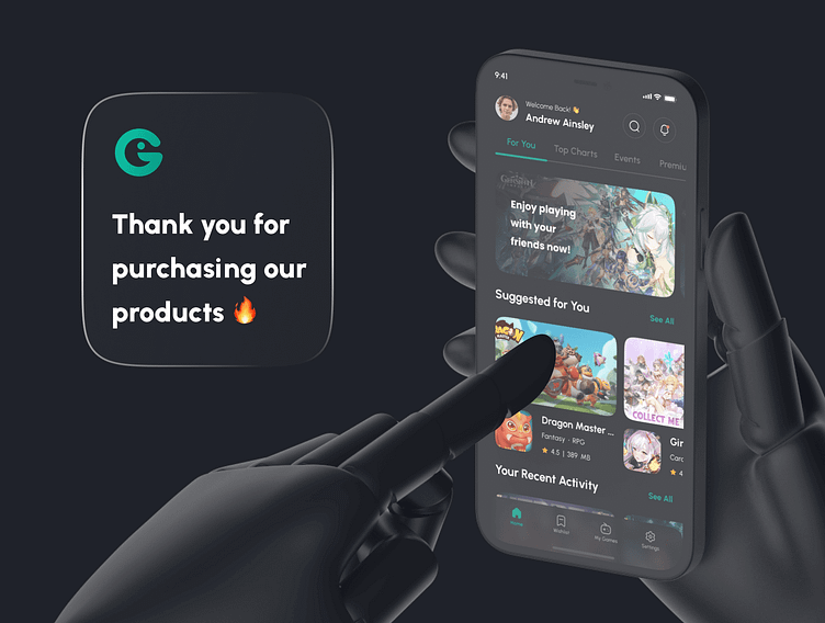Gemu - Game Store App UI Kit by Sobakhul Munir Siroj on Dribbble