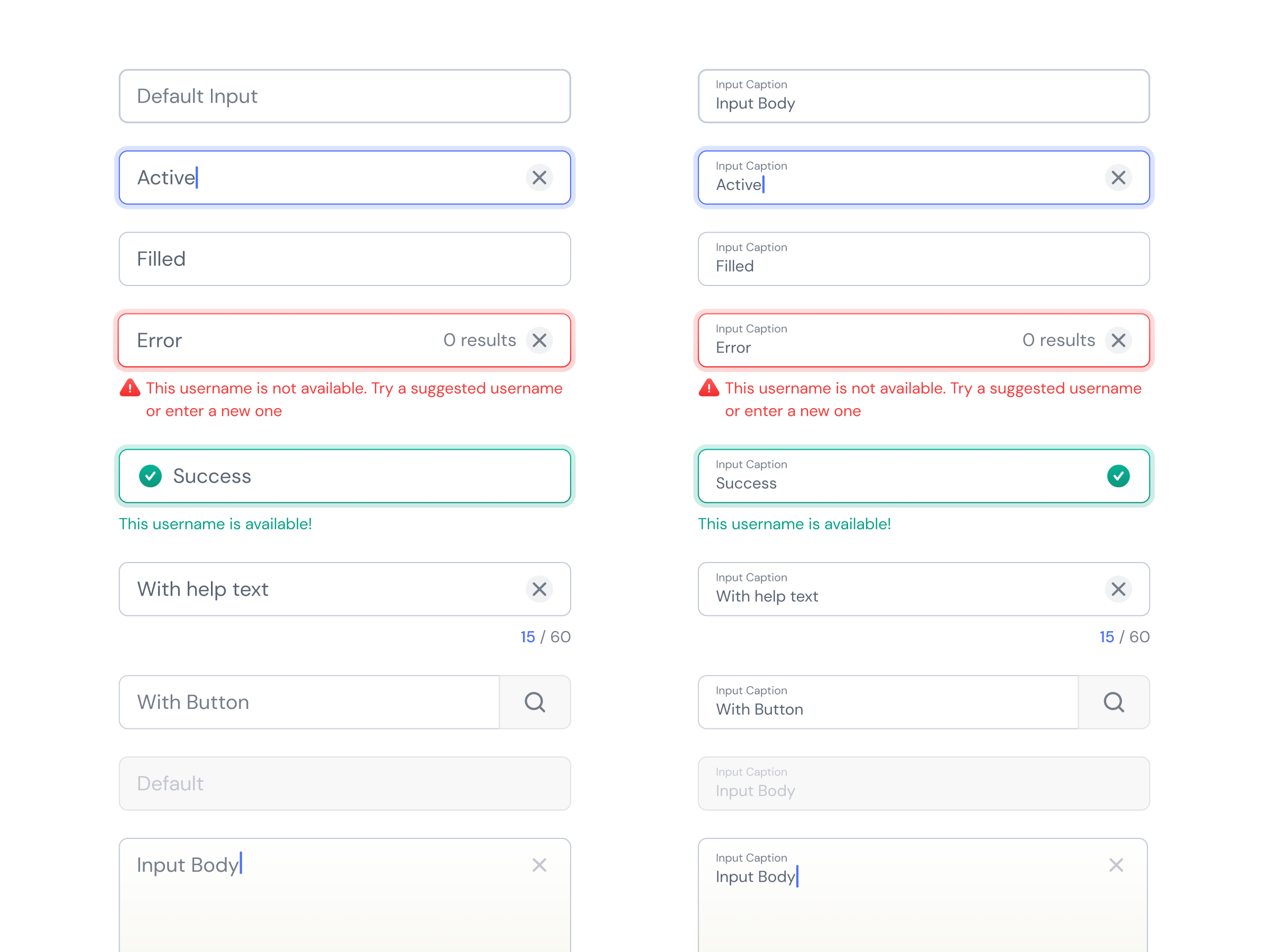 Design Guide Text Inputs Crafted With Ui Ux Care By Roman Kamushken