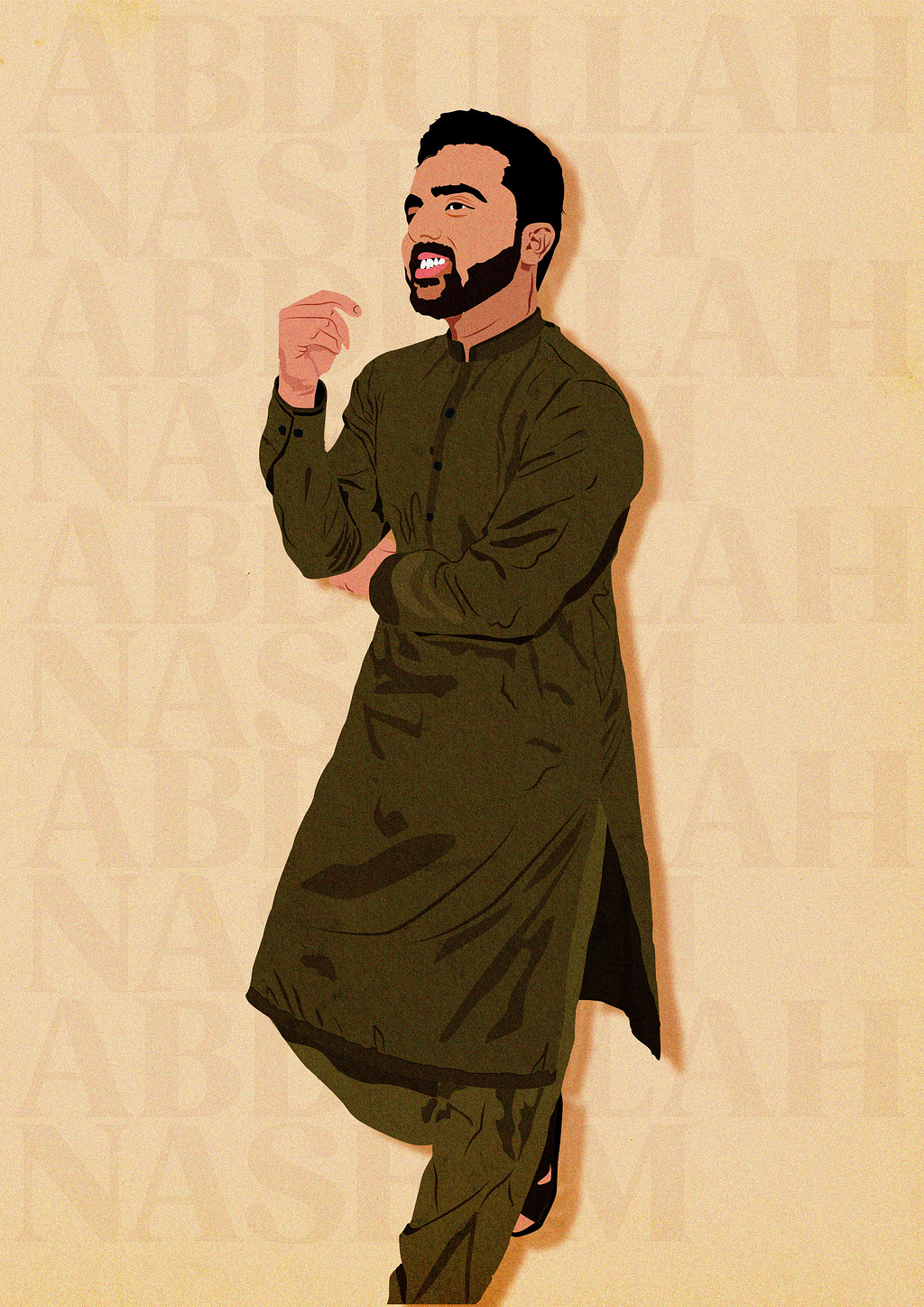 Vector Portrait by Abdullah Naseem on Dribbble