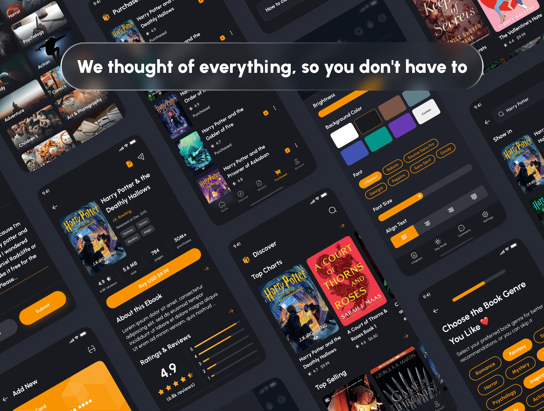 Erabook - Ebook Store & Reader App UI Kit by Sobakhul Munir Siroj on Dribbble