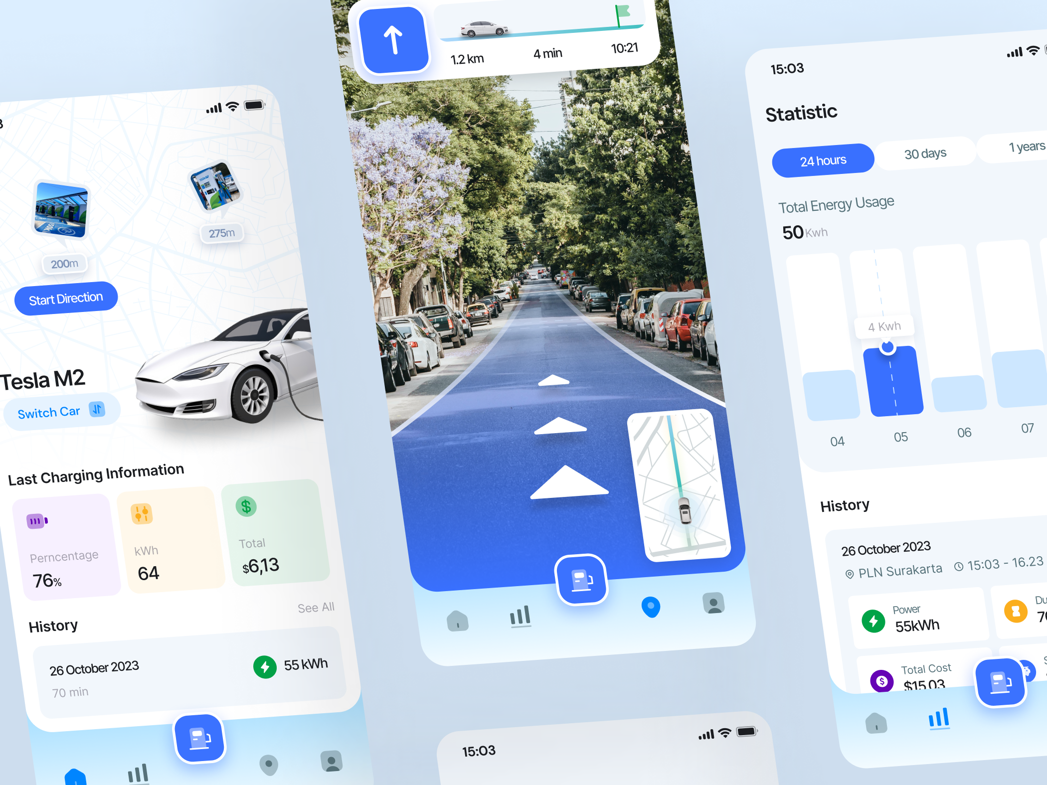 EV Charging Station - Mobile App Concept by Vektora UIUX for Vektora on ...