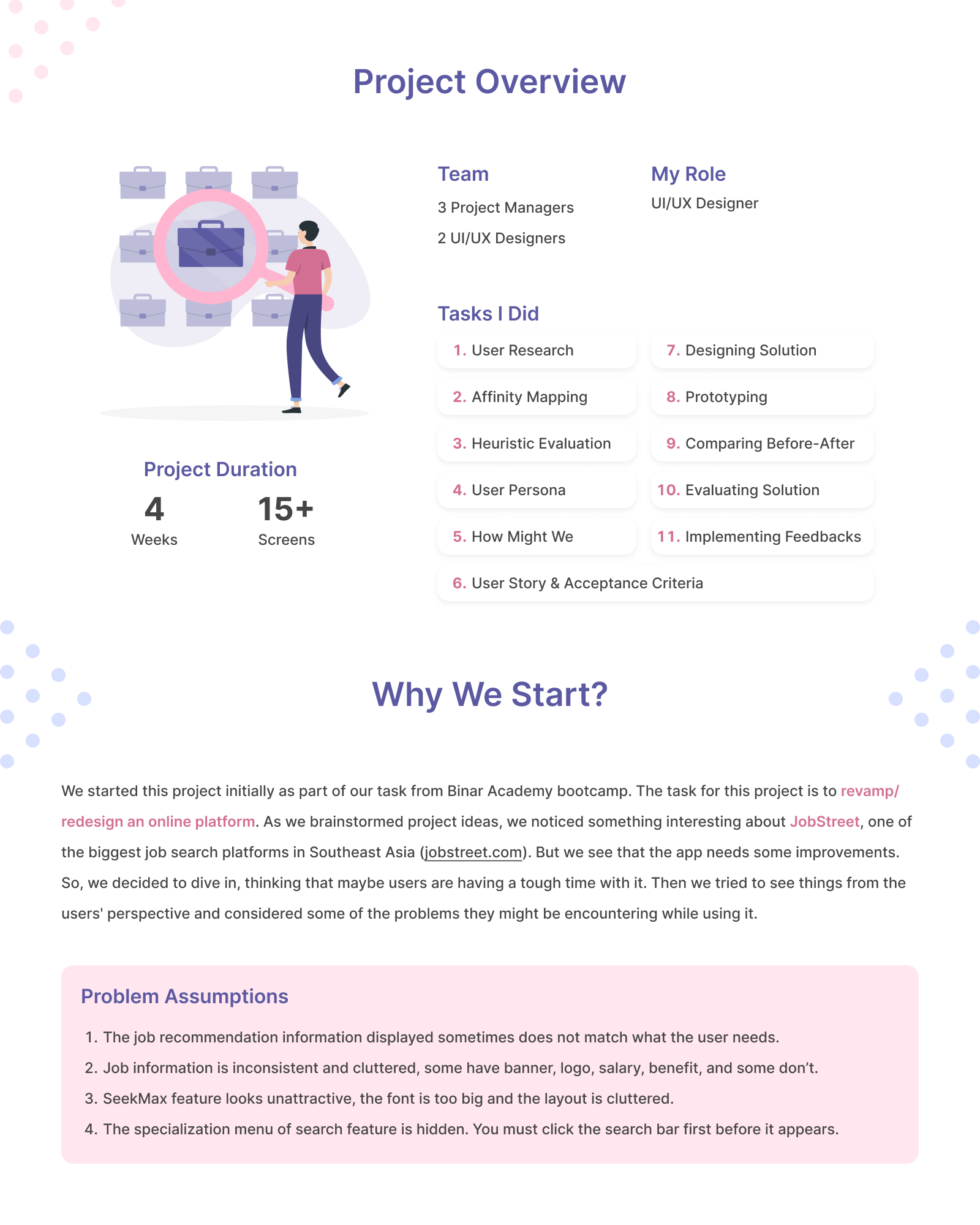 Revolutionizing JobStreet: UI/UX Study Case by Putri Salsabila on Dribbble