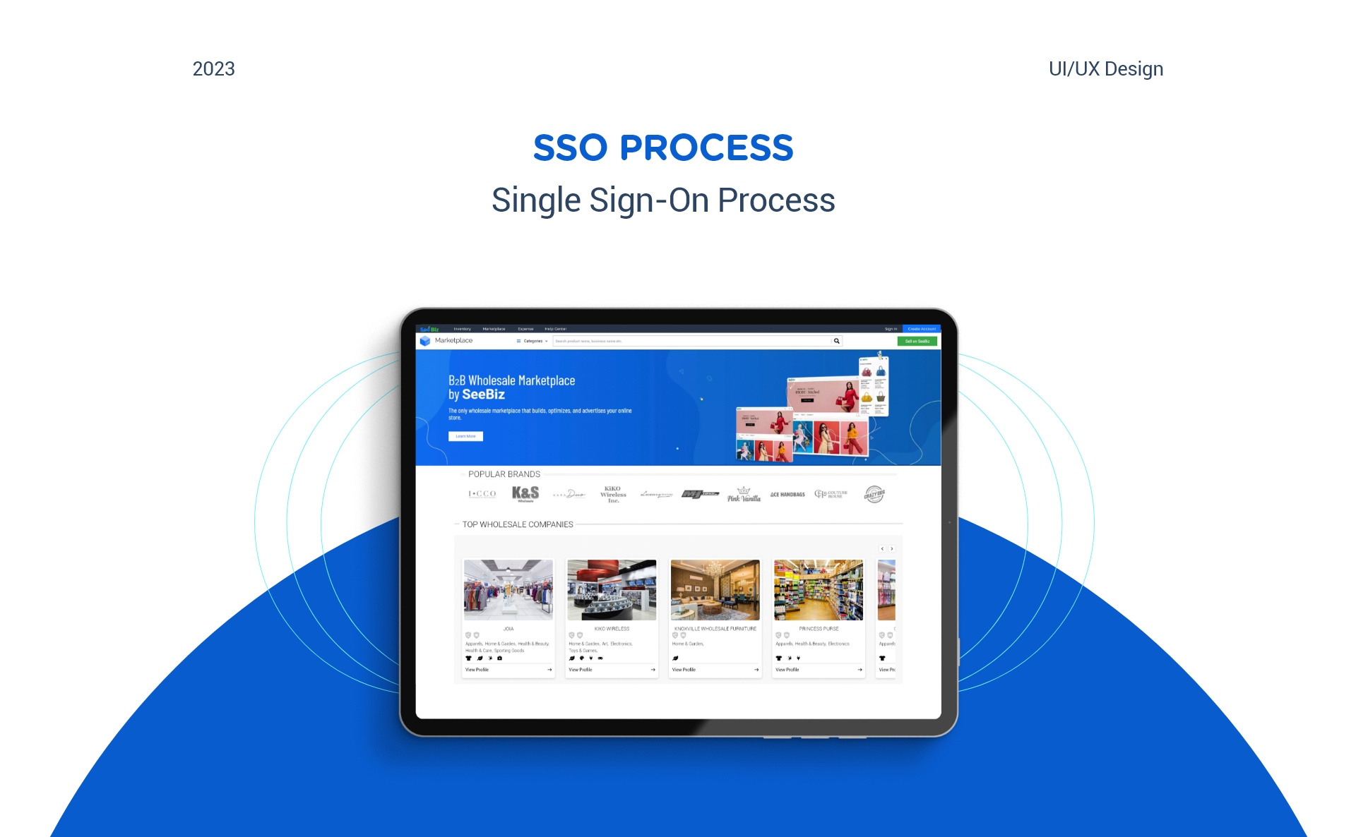 SAAS || SSO Process for B2B Wholesale Platform by Zaviyal Sajid on Dribbble