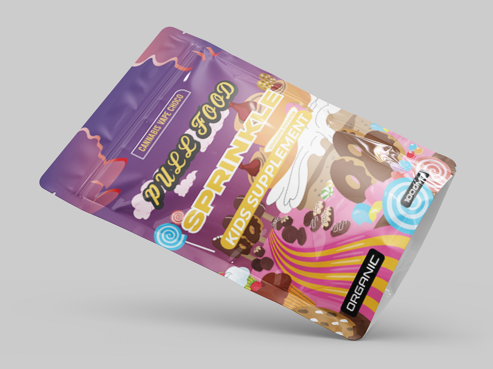 Pouch Label Design by ABU JARRA on Dribbble