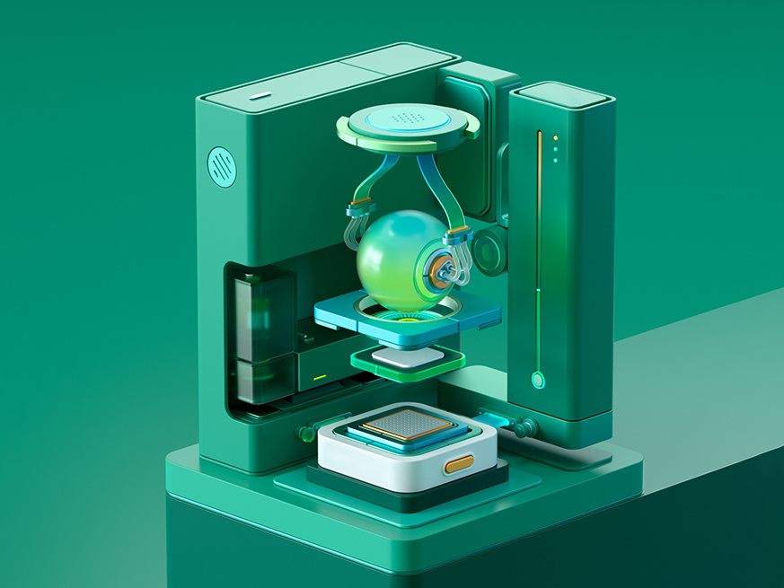 Concept technology scene 03 by 星恒JZH on Dribbble