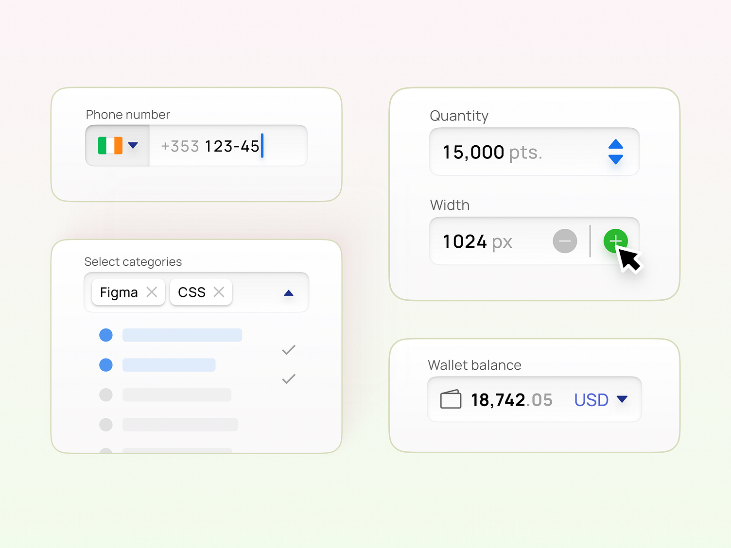Creating Seamless Input UI Designs for Web Applications by Roman ...