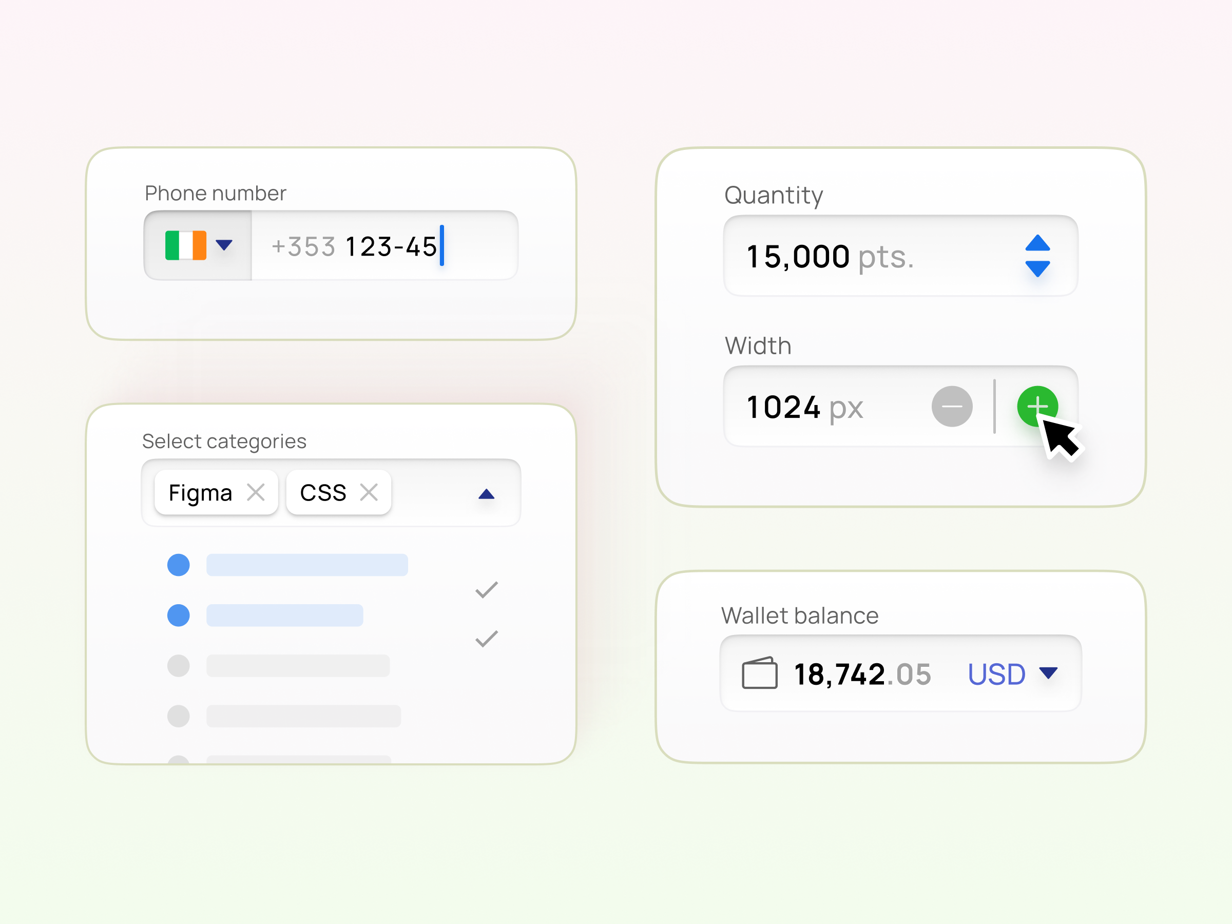 Creating Seamless Input UI Designs for Web Applications by Roman ...