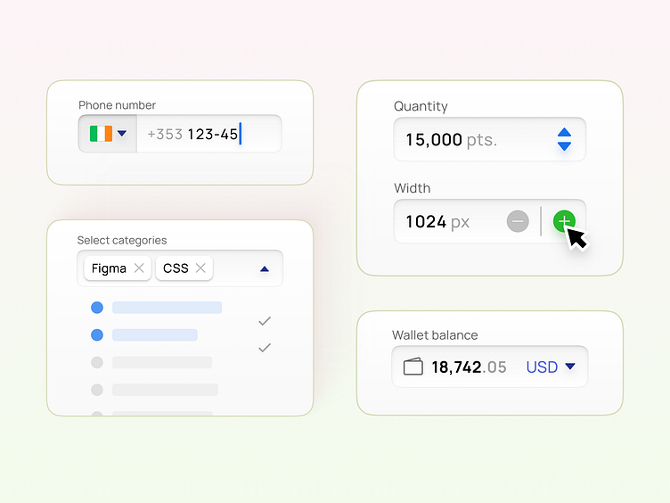 Creating Seamless Input UI Designs for Web Applications by Roman ...