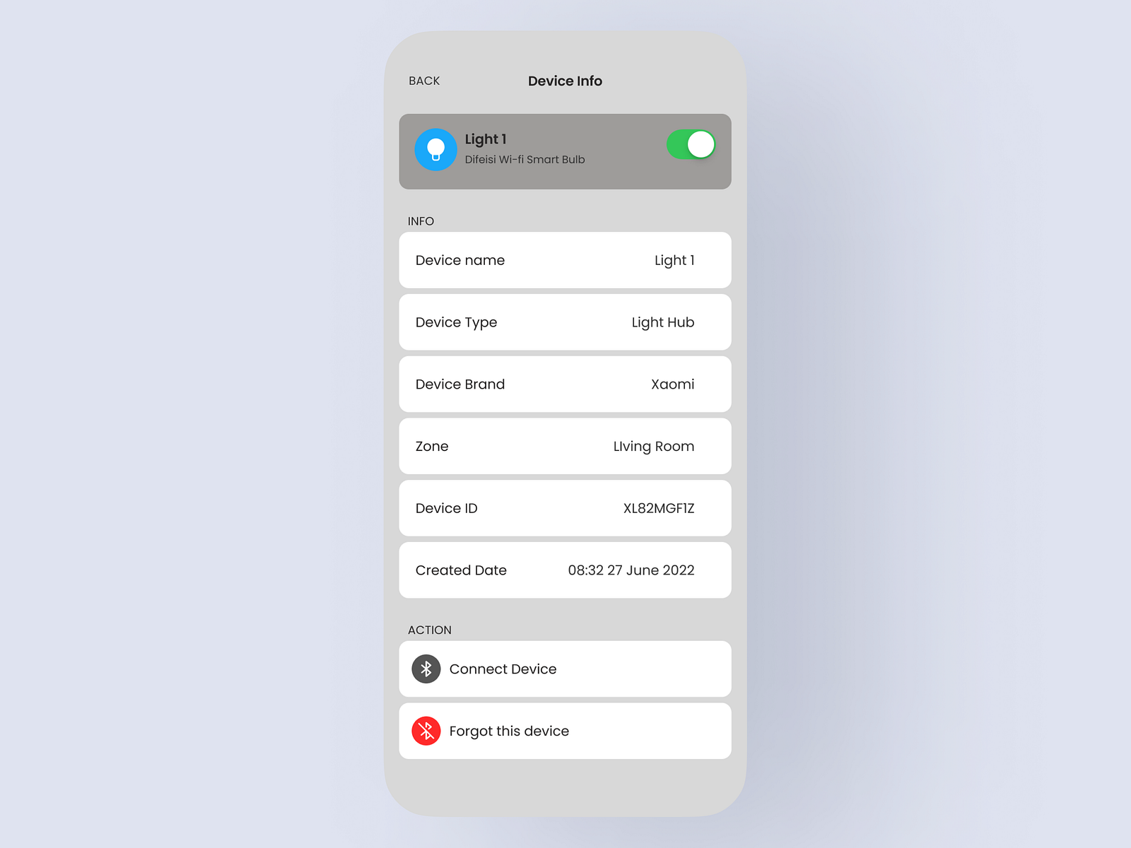 Device Info Ui Design By Uiuxinterface On Dribbble