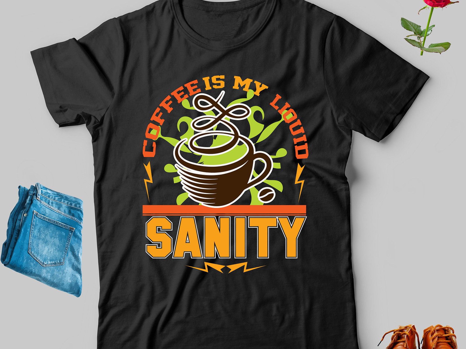 Coffee t-shirt design by MD JULHAS UDDIN on Dribbble