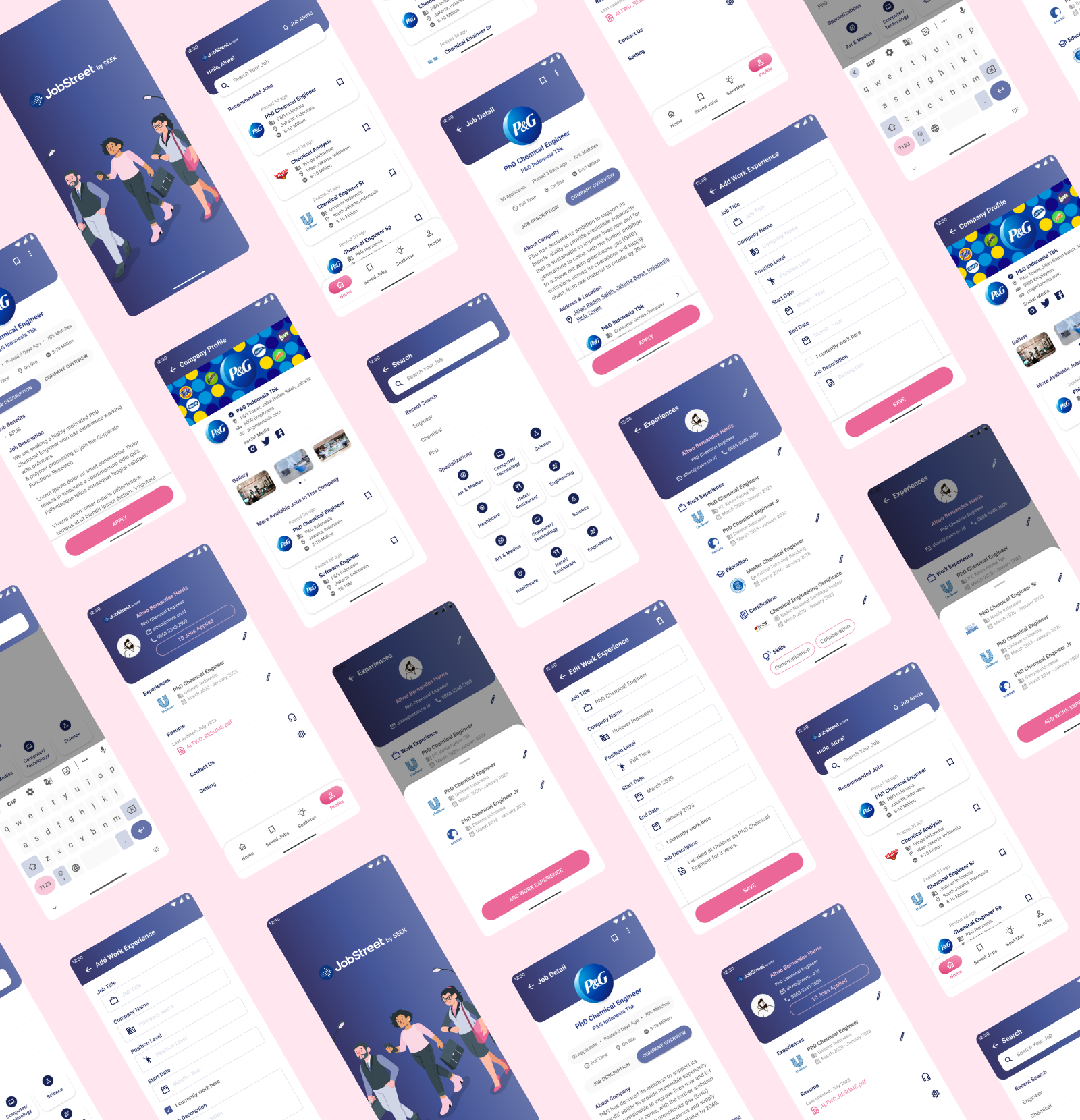 Revolutionizing JobStreet: UI/UX Study Case by Putri Salsabila on Dribbble