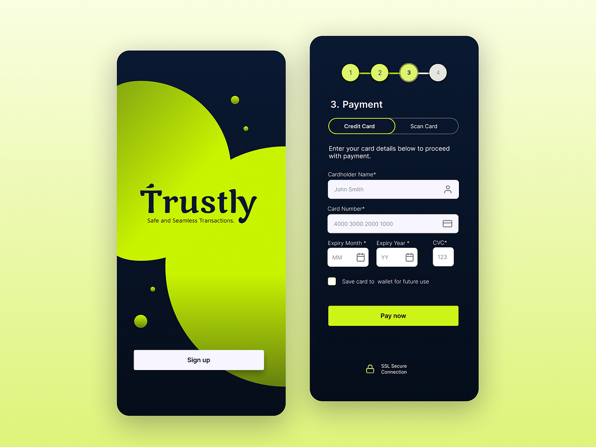 Transaction UI designs, themes, templates and downloadable graphic ...