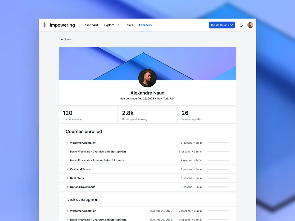 Browse thousands of Student Profile images for design inspiration ...