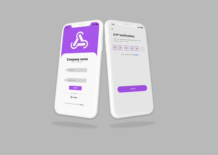 Login Otp Design By Try Adi Baschara On Dribbble