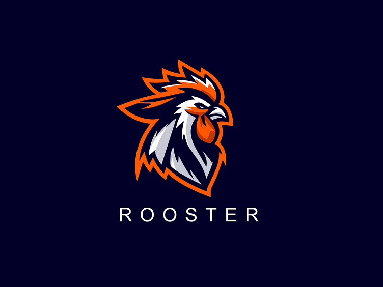 Rooster Logo by Austin Smith on Dribbble