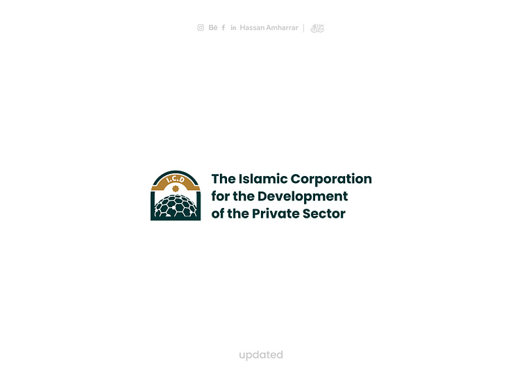 ICD | company logo design contest by Hassan Amharrar on Dribbble