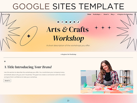 Google Sites designs, themes, templates and downloadable graphic ...