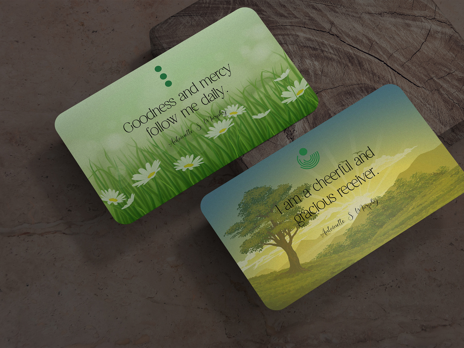 Affirmative Cards Design by Javeria Jamil on Dribbble
