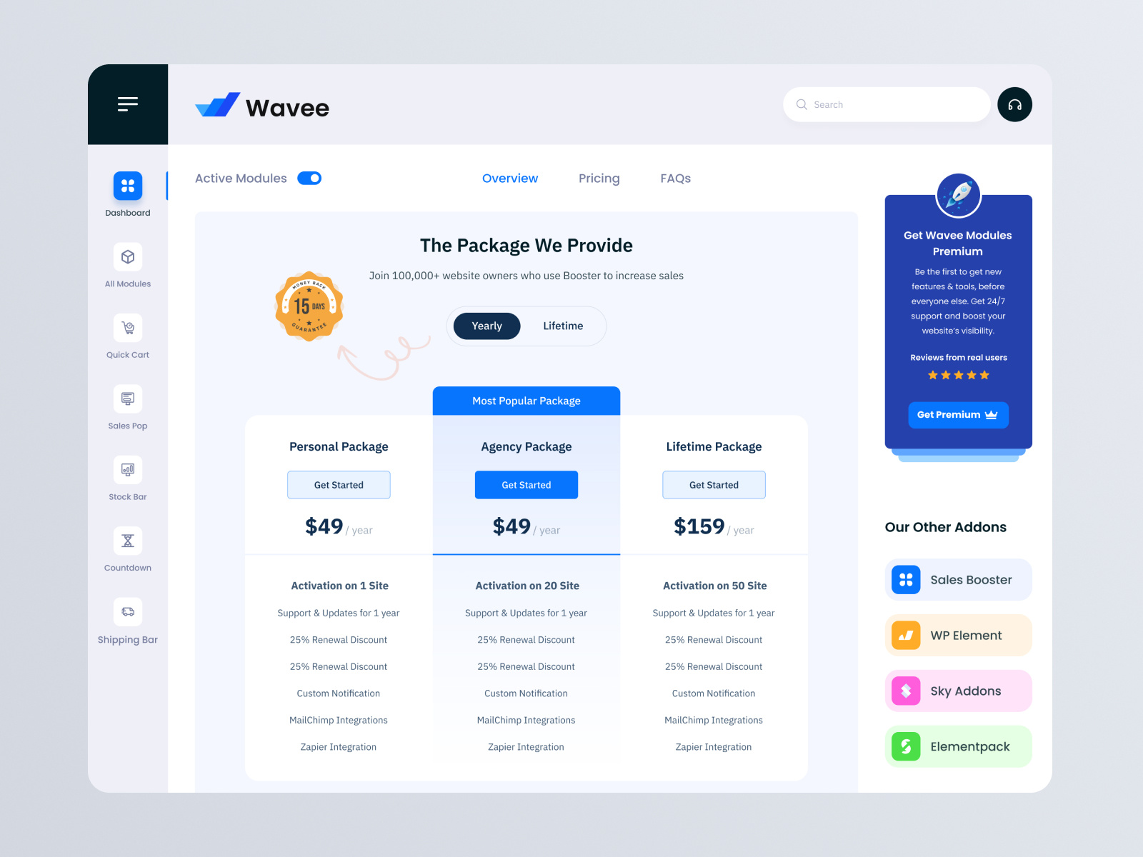 Woocommerce And Sales Booster Plugin And Pricing Table Ui Template By Picoartbd On Dribbble