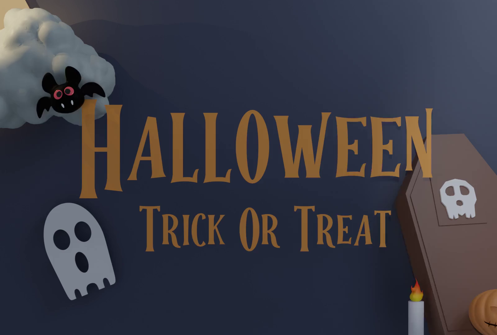 Halloween 3D Animation by Ananda Syahwal for ItWorks Agency on Dribbble