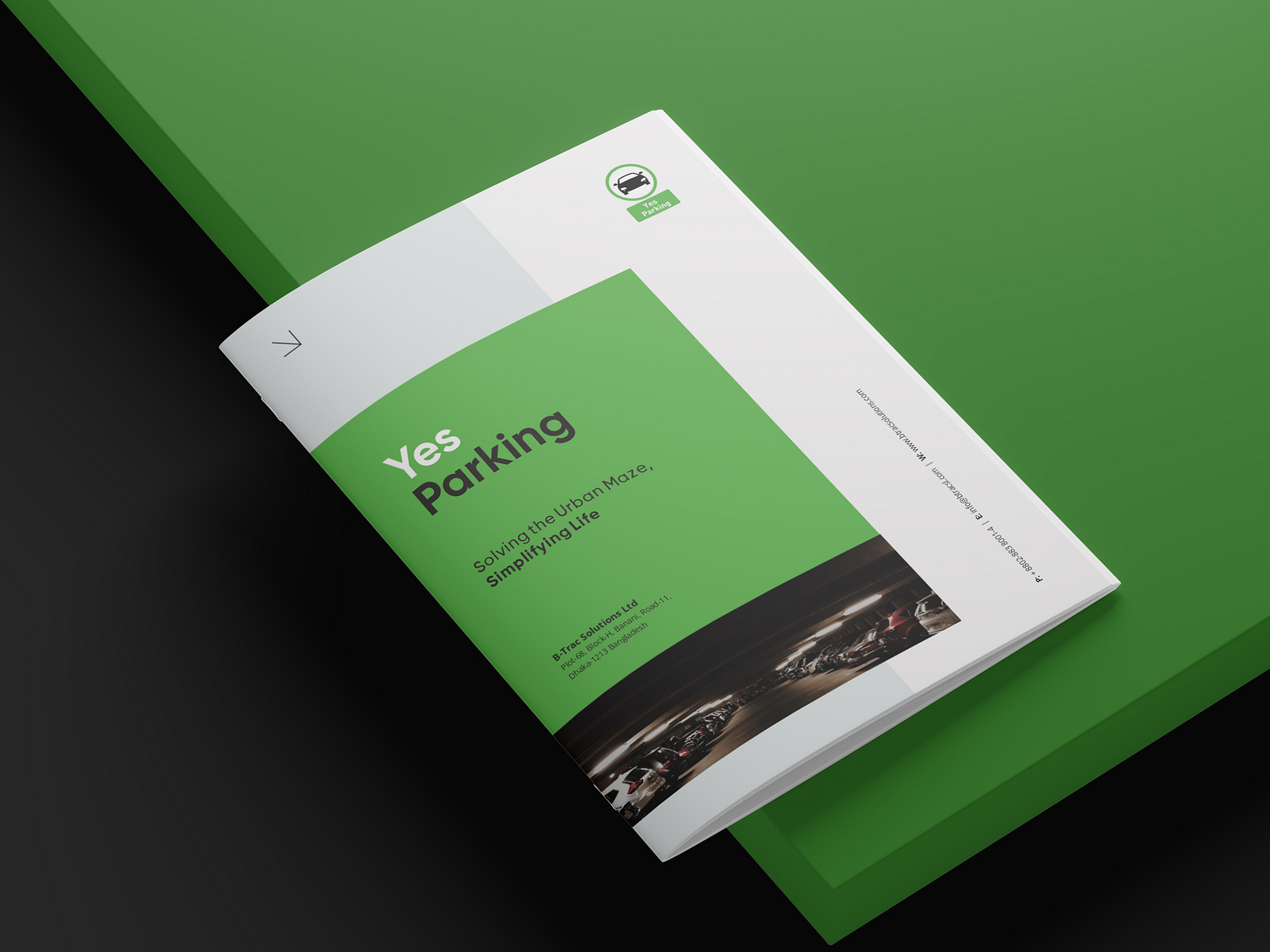Yes Parking App Proposal Template by Azad on Dribbble