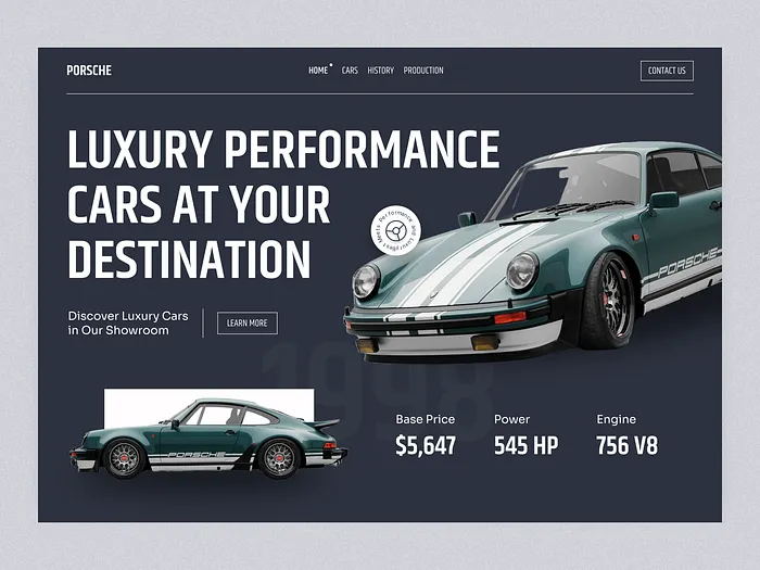 Car Website designs, themes, templates and downloadable graphic ...