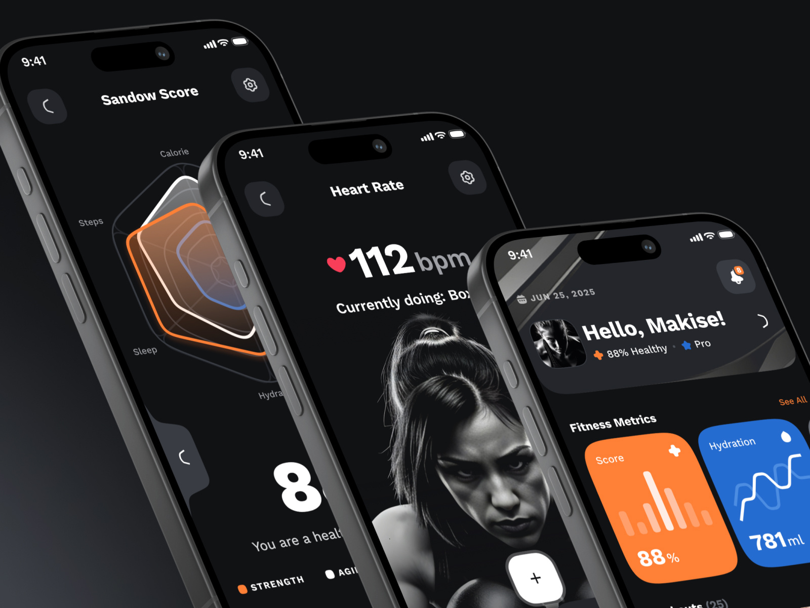sandow UI Kit: AI Fitness & Nutrition App | Workout Library UIUX by ...