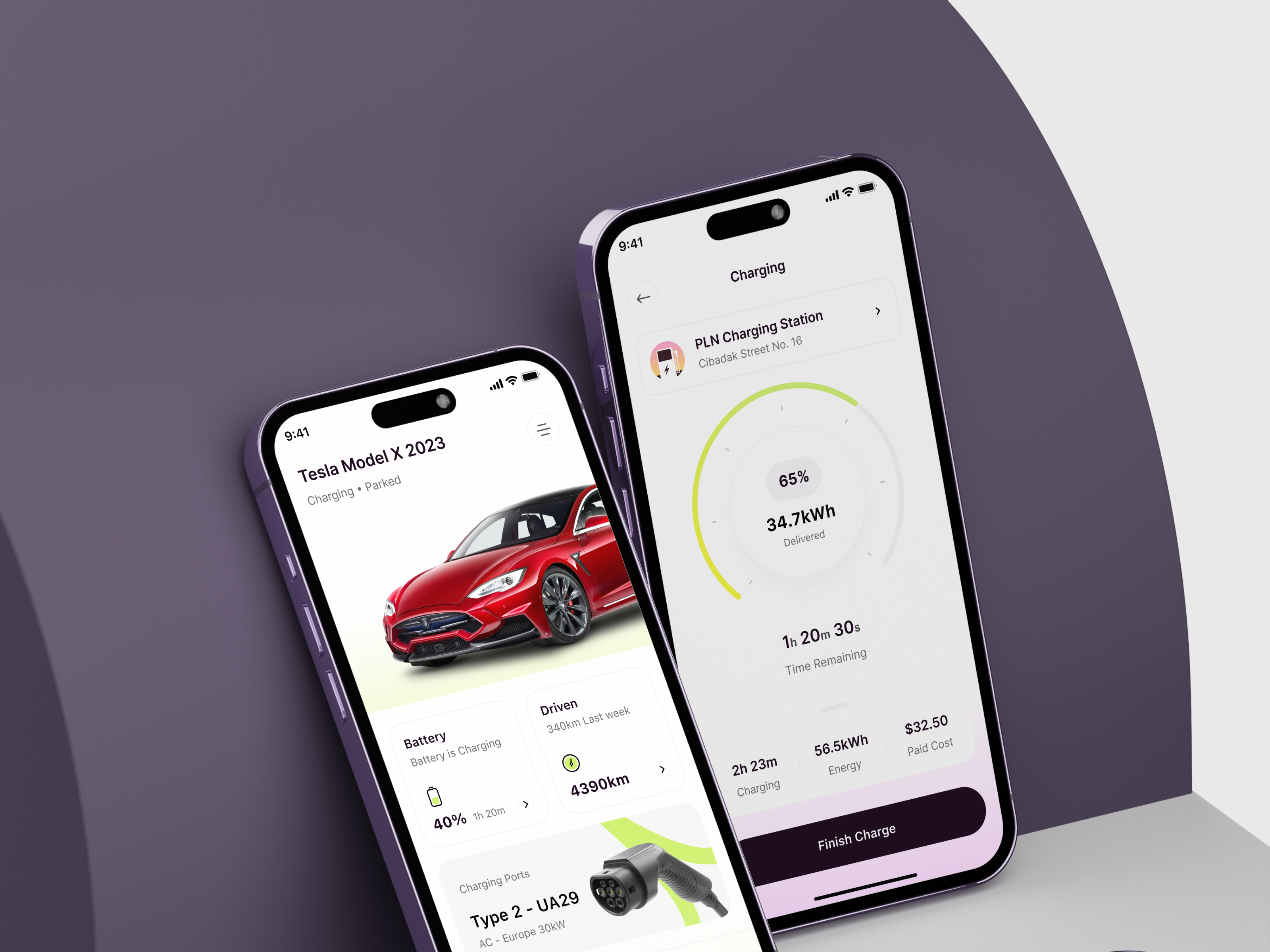 Electric Car - Control Management App by Pandi Atuk on Dribbble