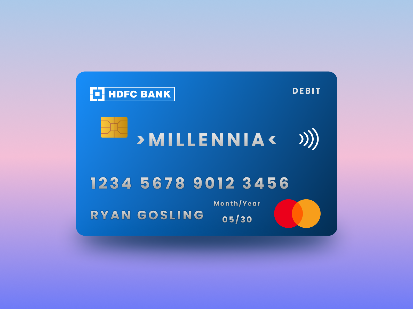 Debit Card Design By Balaji Madiri On Dribbble