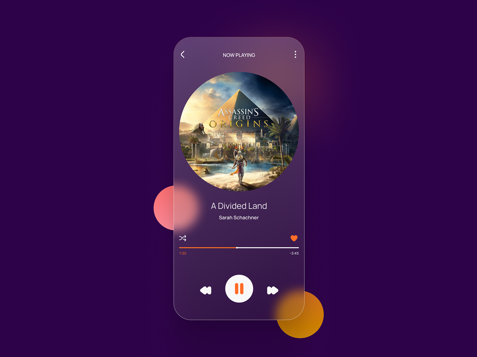 Music Player Glassmorphism UI by Tazim Imran on Dribbble
