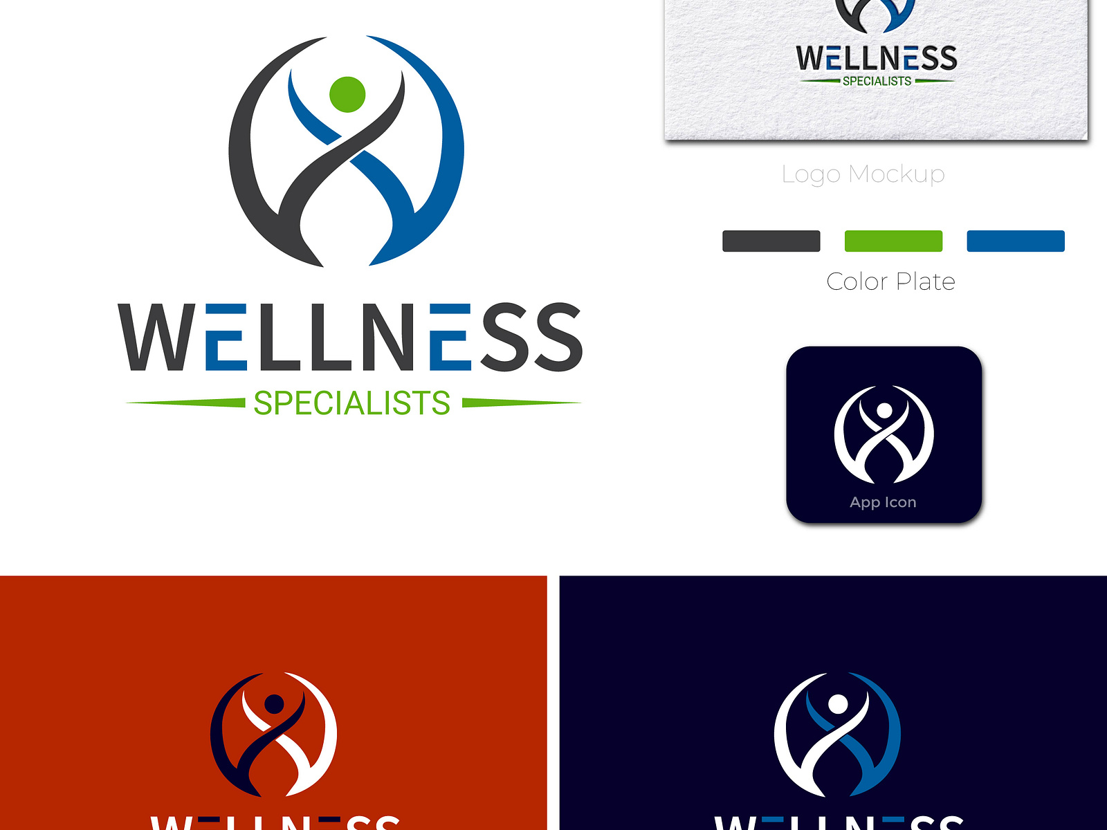 Create a Health Wellness Logo Design by Nasim uddin on Dribbble