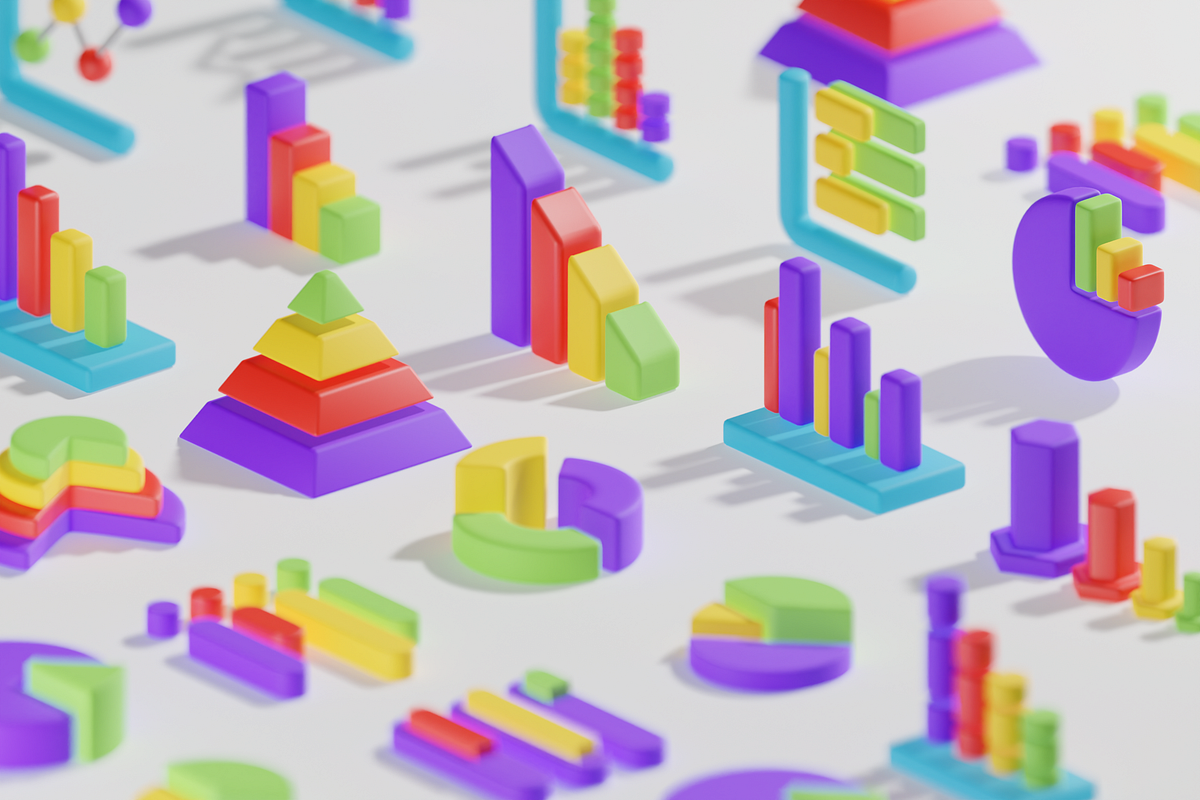 Infographics Element 3D Icon by Yasin Hasyemi for SLAB Design Studio on ...