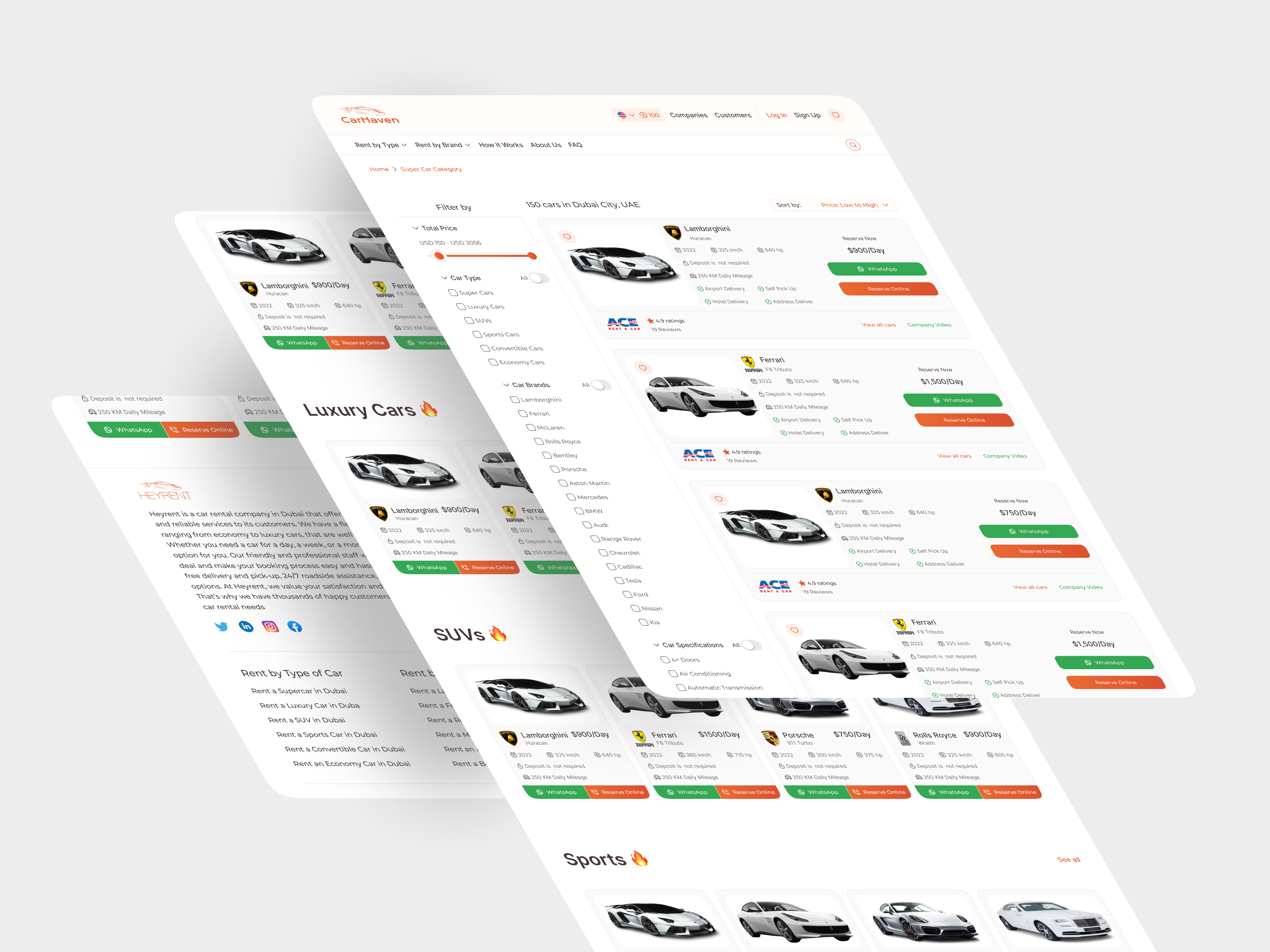 CarHaven Website design by ilias miah on Dribbble