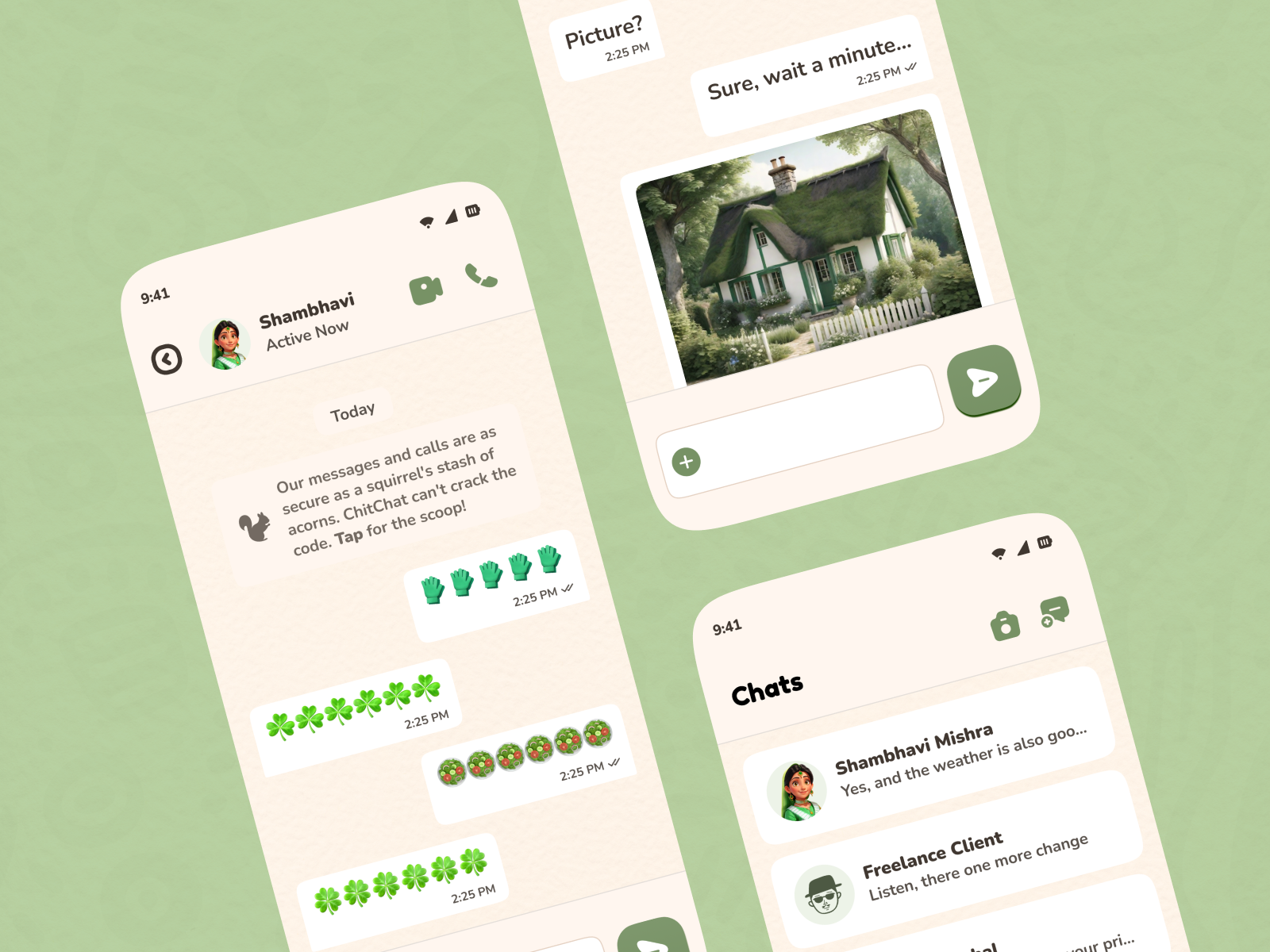 Messaging App Chat UI (Kawaii) by Salman Khan on Dribbble