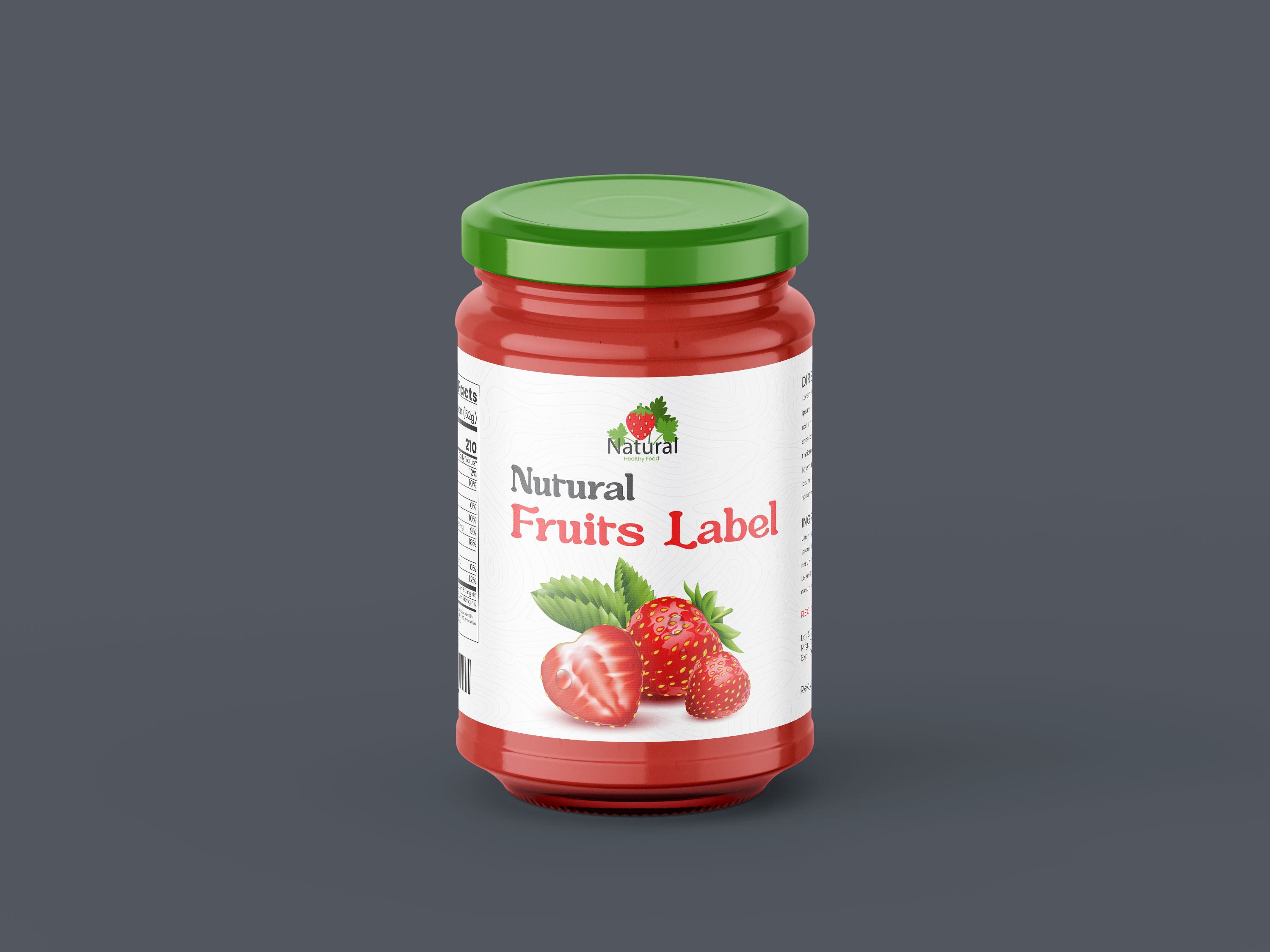 Fruits Label Packaging Design by Zahangir Hossain on Dribbble