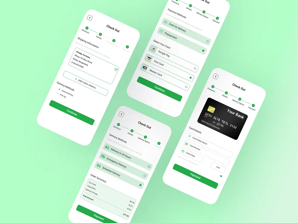 Payment Details UI designs, themes, templates and downloadable graphic ...