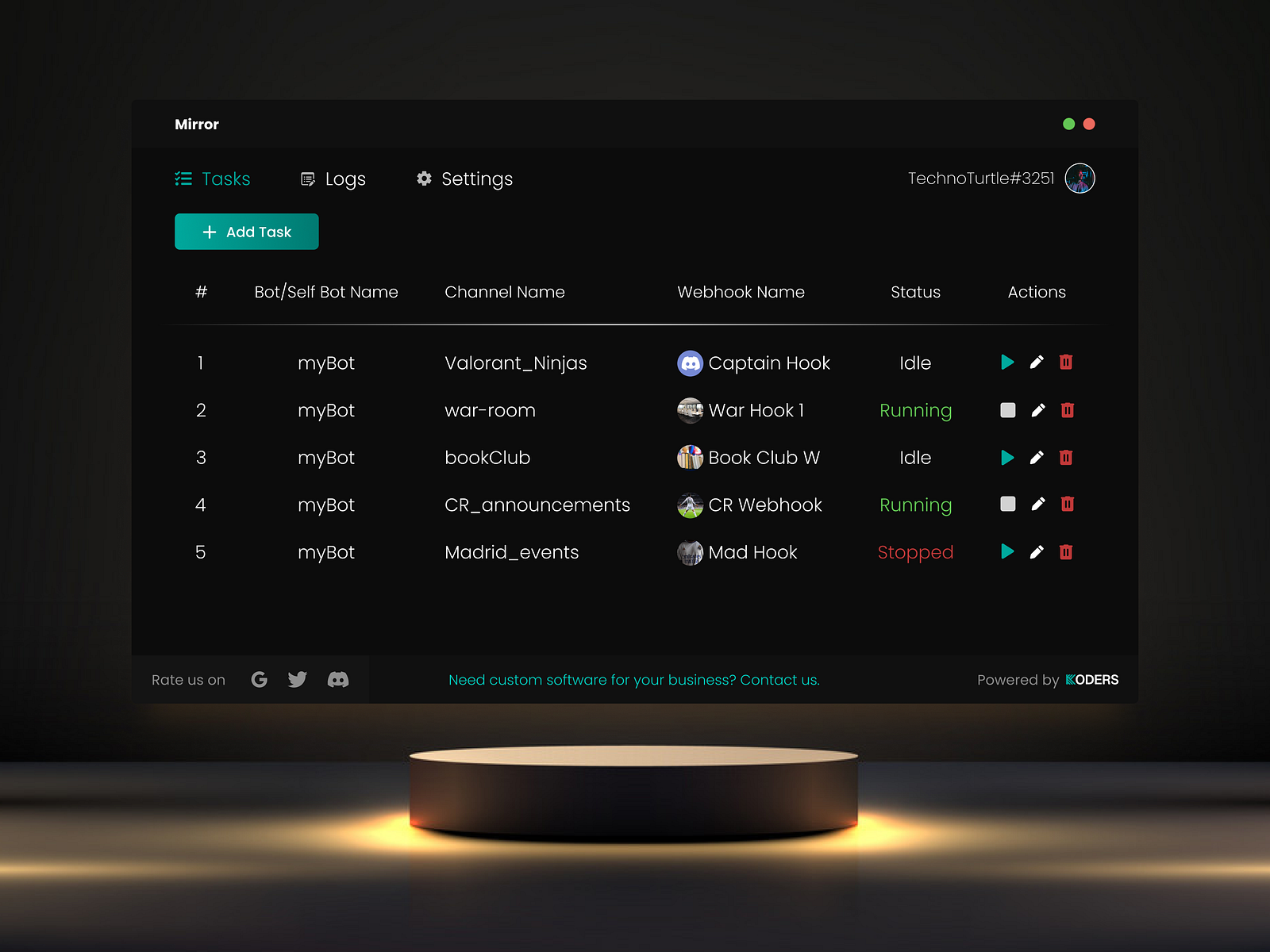 Mirror | Mirror any Discord server or channel | Koders by Koders on ...