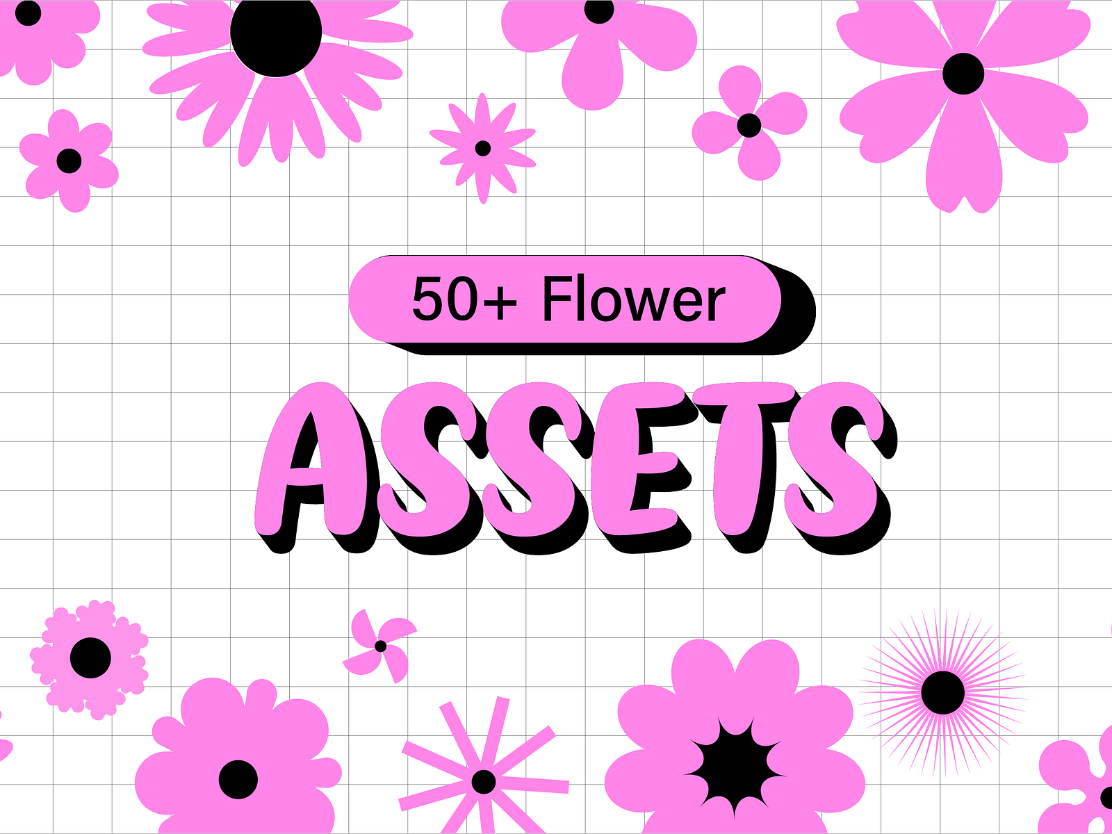 Flower Assets by Anurekha on Dribbble