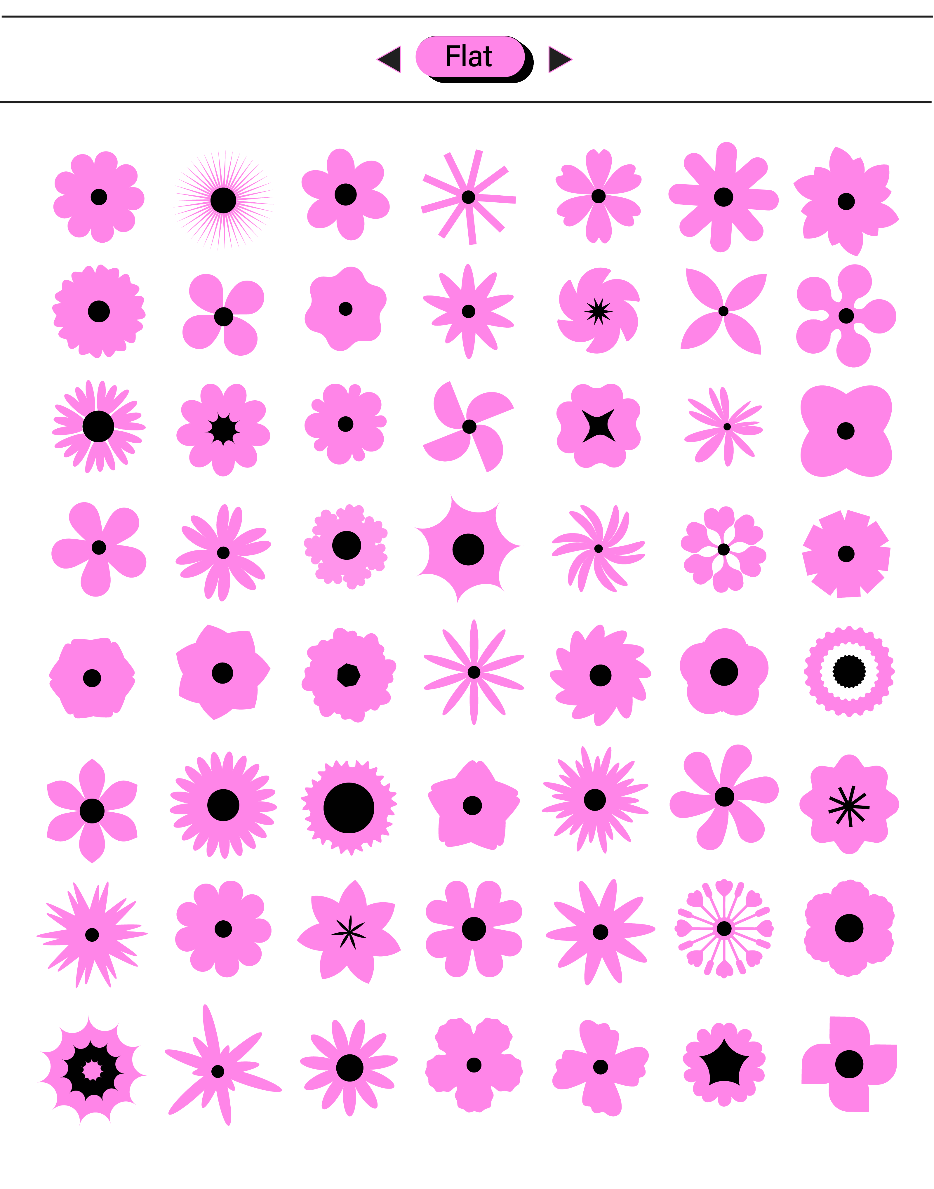 Flower Assets by Anurekha on Dribbble