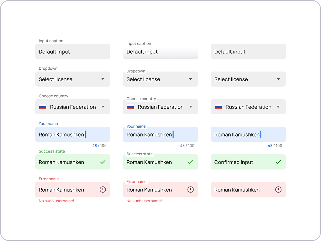 Mastering Inputs Field Design: A Practical UI UX Tutorial by Roman ...