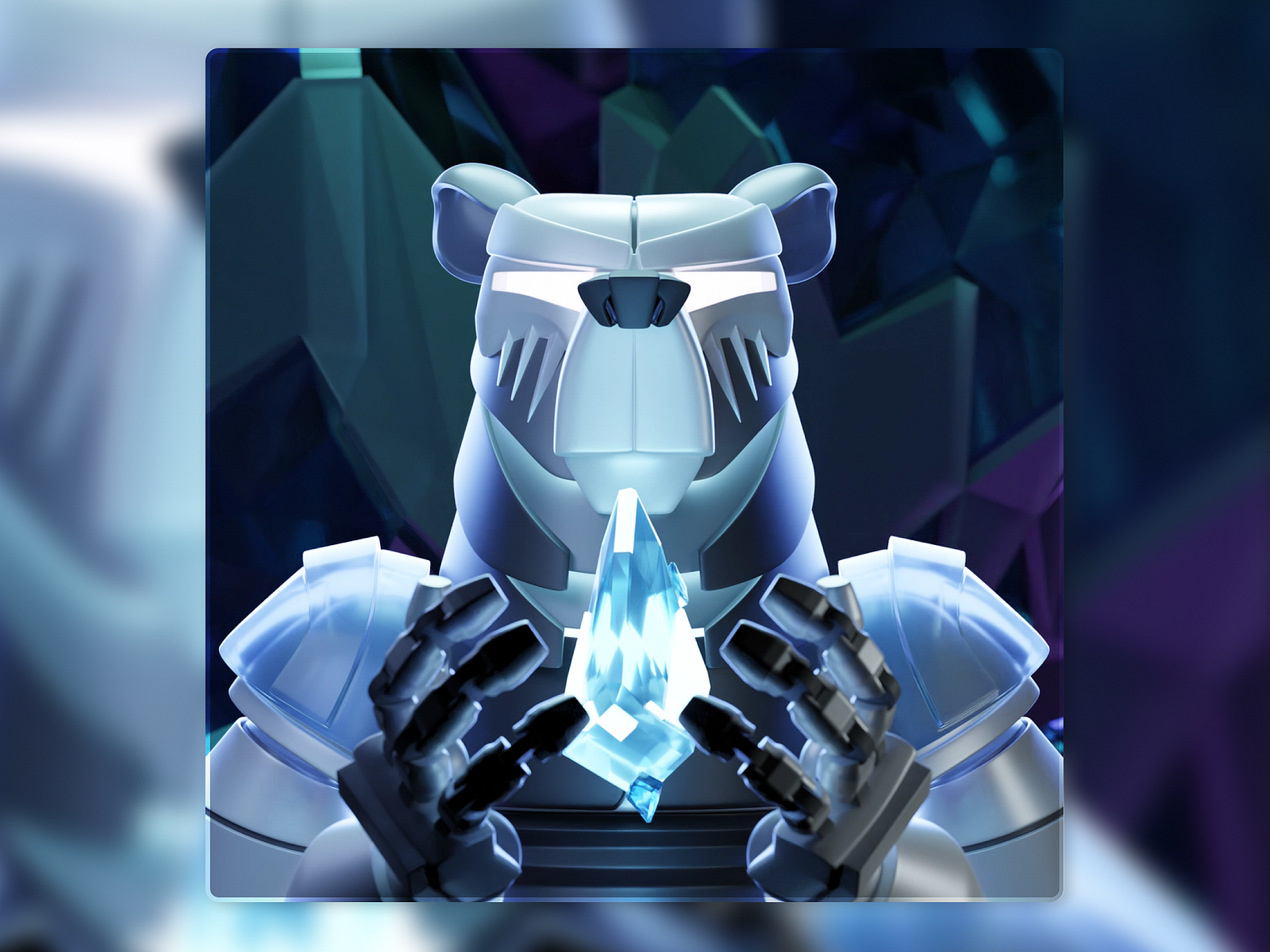 The Ice Keeper by Andrey on Dribbble