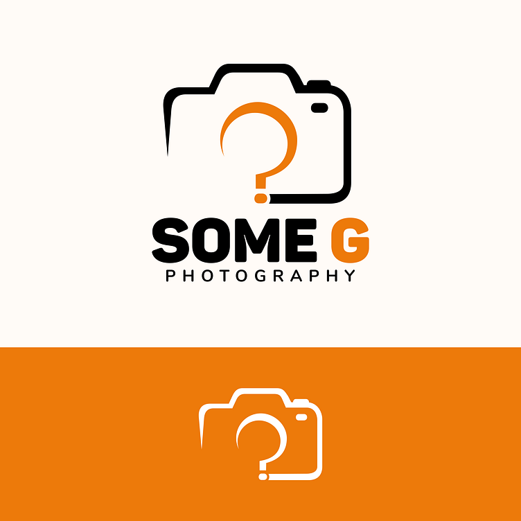 Logo Design for Some G Photography by John Poh on Dribbble