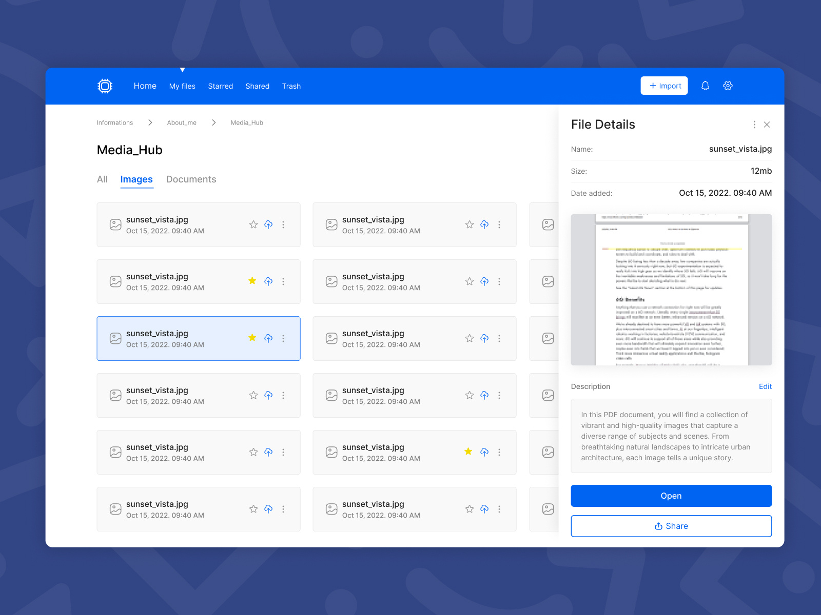 Media Hub by Ayoub Shorfe on Dribbble