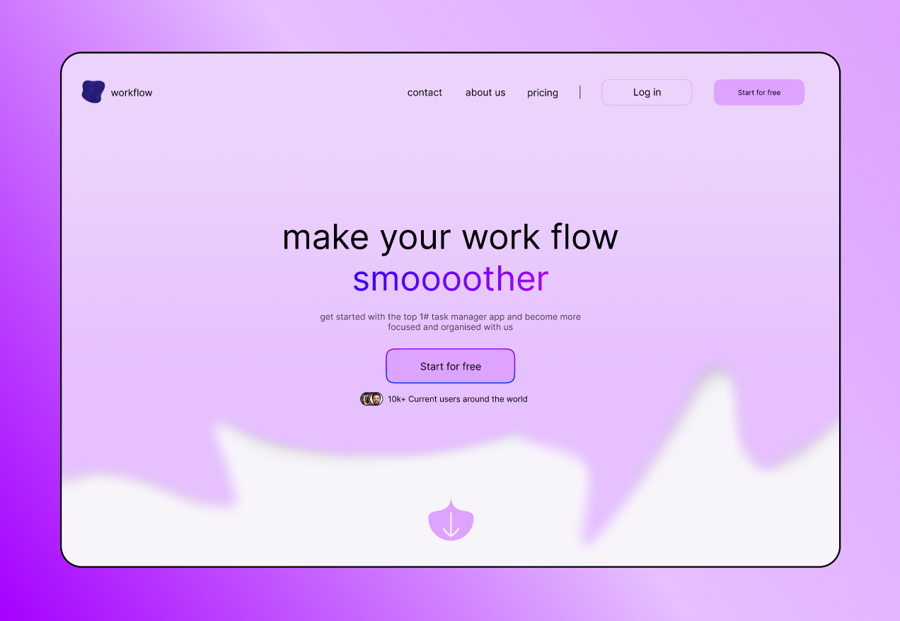 Workflow SaaS web design by Piotr Kowalkowski on Dribbble Workflow SaaS web design by Piotr Kowalkowski on Dribbble