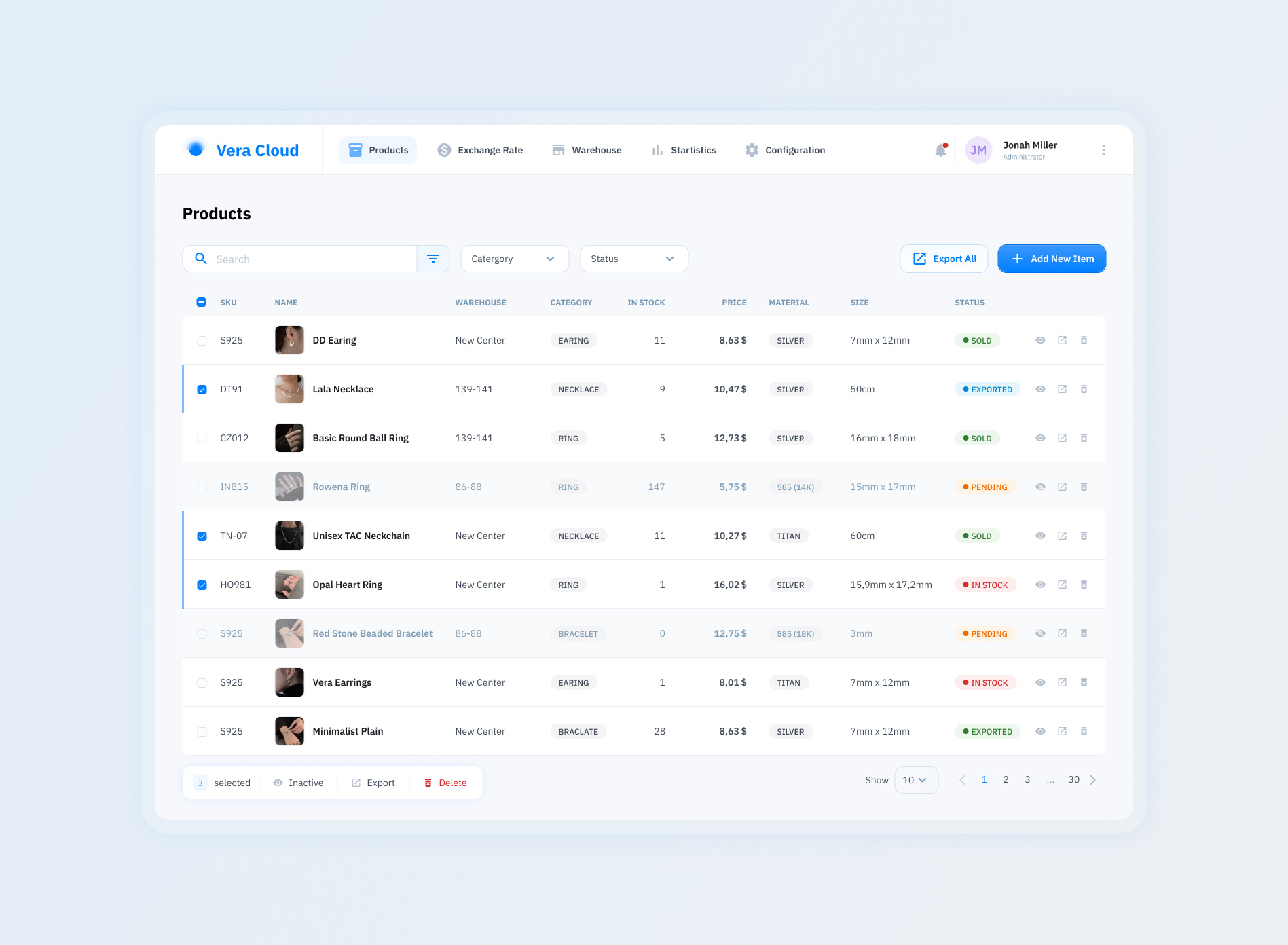 Bulk Action in Table by Hani Truong on Dribbble