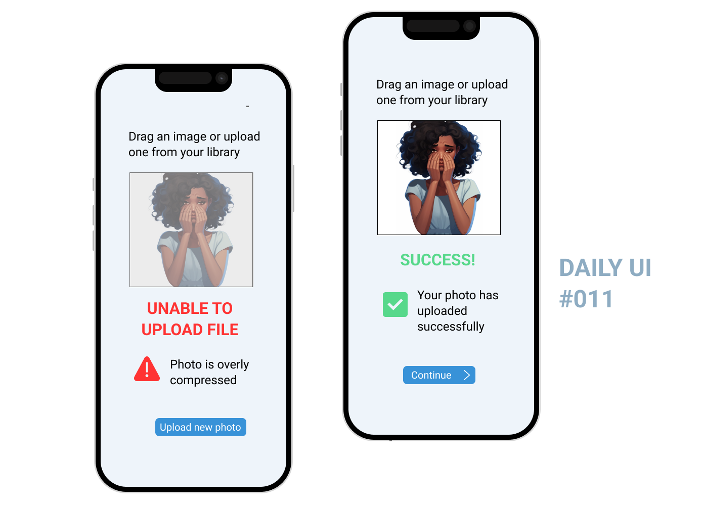 Daily UI #011 - Flash Message by Ashley Turkson on Dribbble