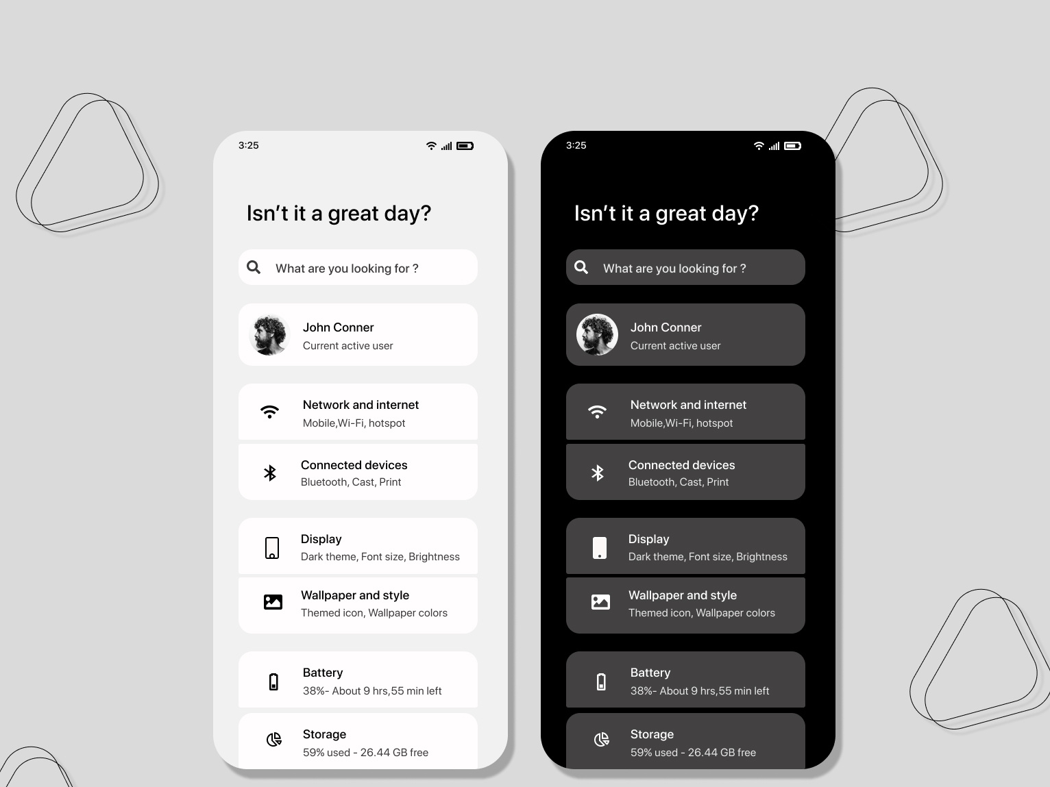 Daily UI #008 System settings by Nikhil madavi on Dribbble Daily UI #008 System settings by Nikhil madavi on Dribbble
