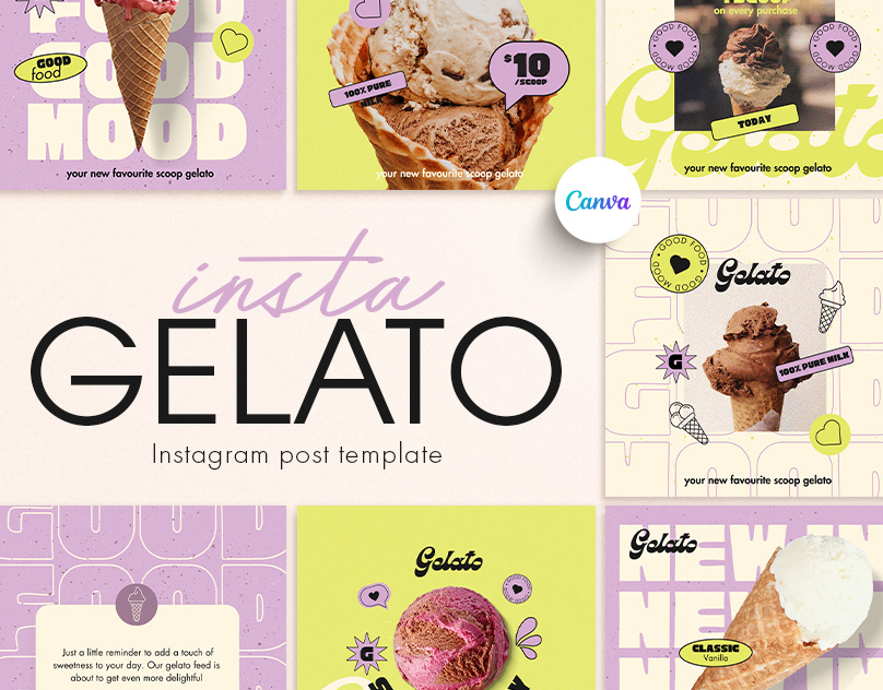Browse thousands of Gelato images for design inspiration | Dribbble