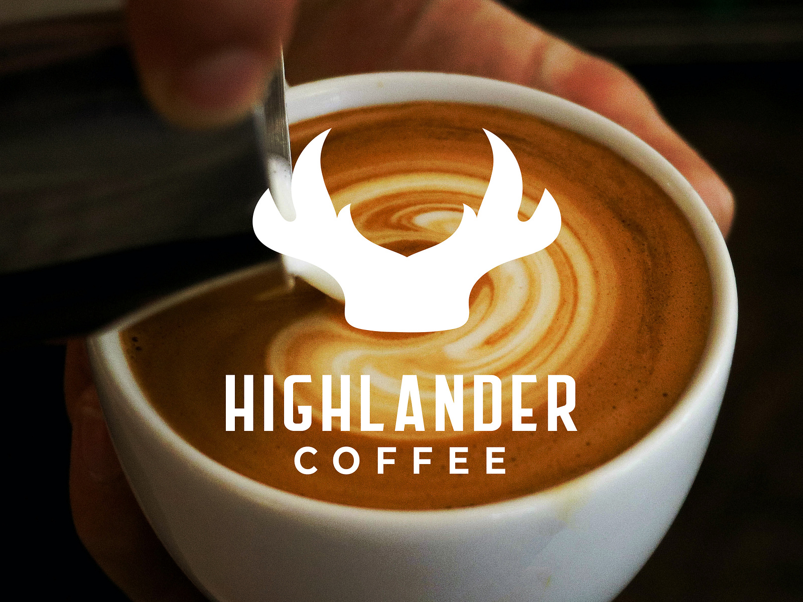 Highlander Coffee by newlydesign on Dribbble