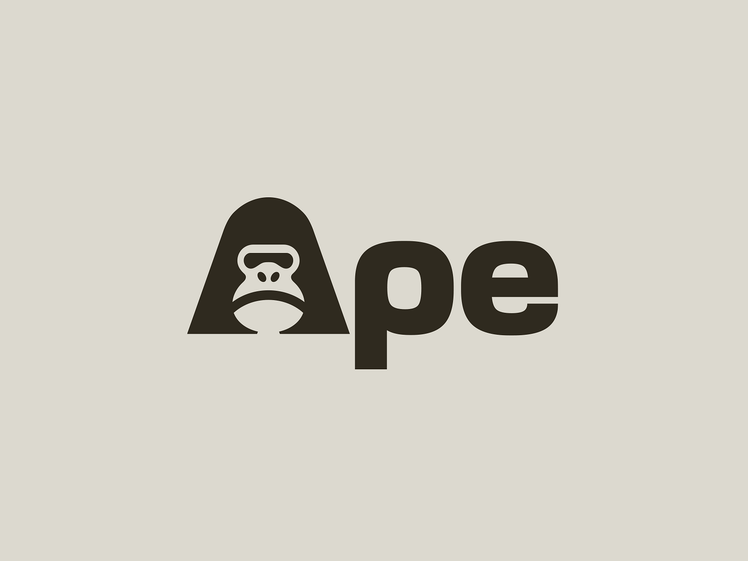 Ape Logotype by Alfrey Davilla | vaneltia on Dribbble